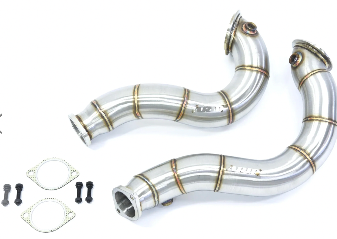 BMW 335I N54 3" CATLESS DOWNPIPES | ktxmodz